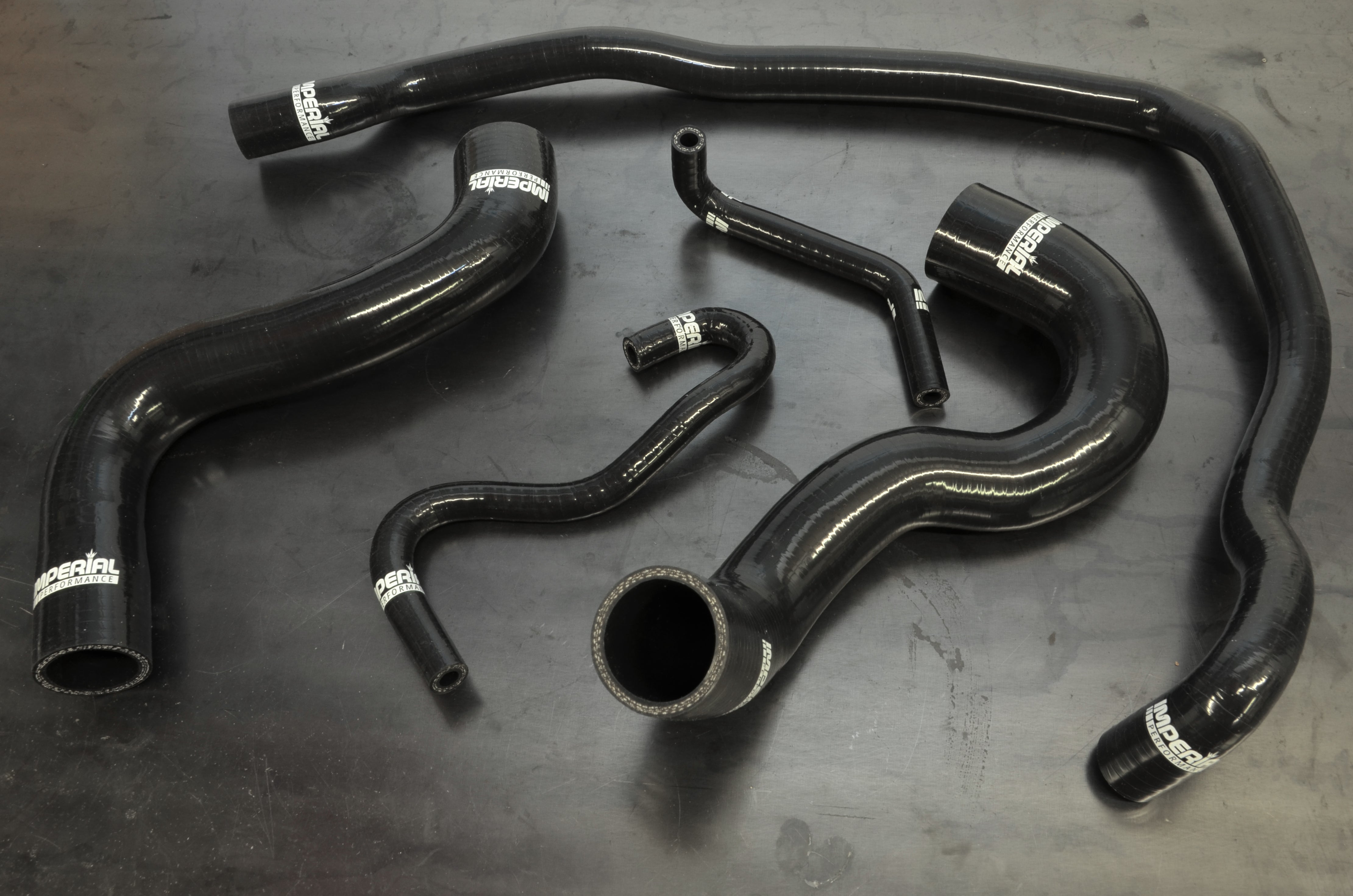Corsa D VXR Coolant hose kit - BLACK – Imperial Performance