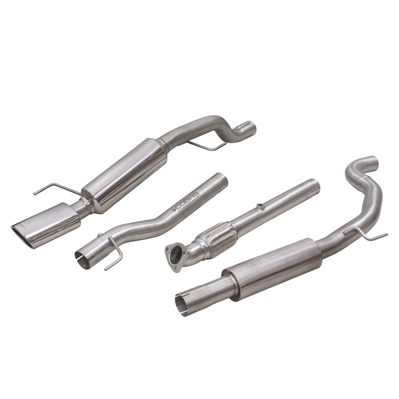 Vauxhall Corsa E 1.4 Turbo 15 19 Cat Back Performance Exhaust