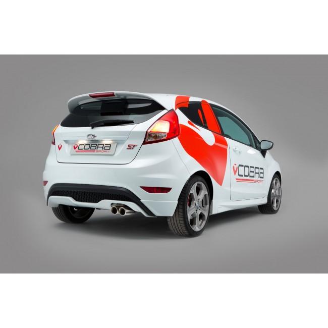 Ford Fiesta (Mk7) ST 180/200 Venom Box Delete Race (3") Cat Back Perfo ...