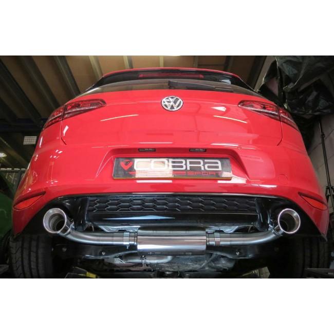VW Golf GTI (Mk7) 2.0 TSI (5G) (12-17) Turbo Back Performance Exhaust ...