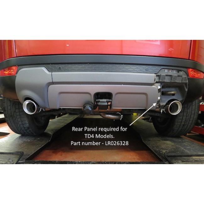 Range Rover Evoque (SD4 / TD4) Rear Box Performance Exhaust – Imperial ...